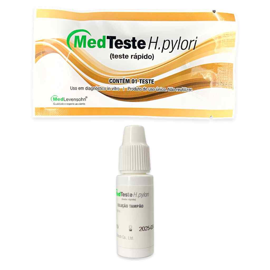 Teste Rápido H. Pylori Medteste Kit Qualitativo Com 25 Testes – MatLab