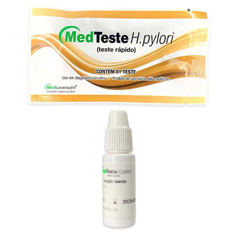 Teste Rápido H. Pylori Medteste Kit Qualitativo Com 25 Testes – MatLab