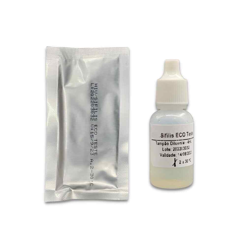 Teste Rápido De Sífilis Eco Test Kit C/ 25 Testes – MatLab