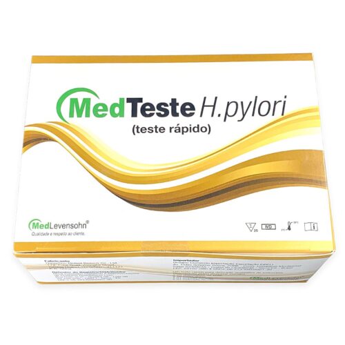 Teste Rápido H. Pylori Medteste Kit Qualitativo Com 25 Testes – MatLab