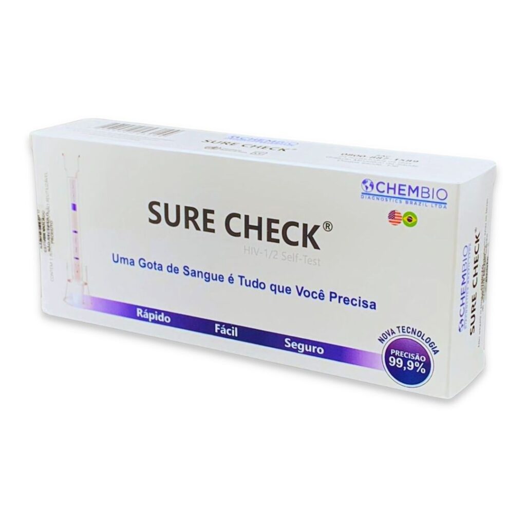 Autoteste Hiv Sure Check 99,9% De Precisão Teste Rápido – MatLab
