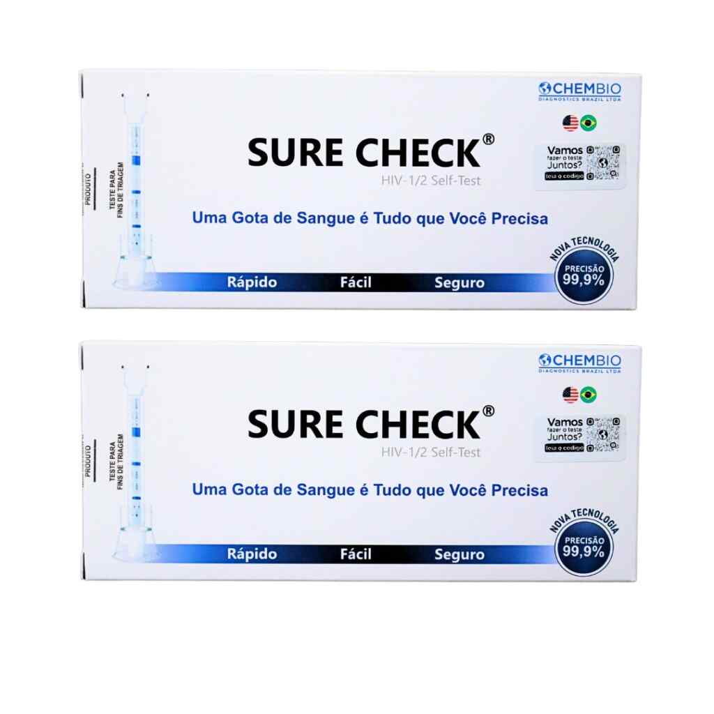 Autoteste Hiv Sure Check 99,9% De Precisão Teste Rápido – MatLab