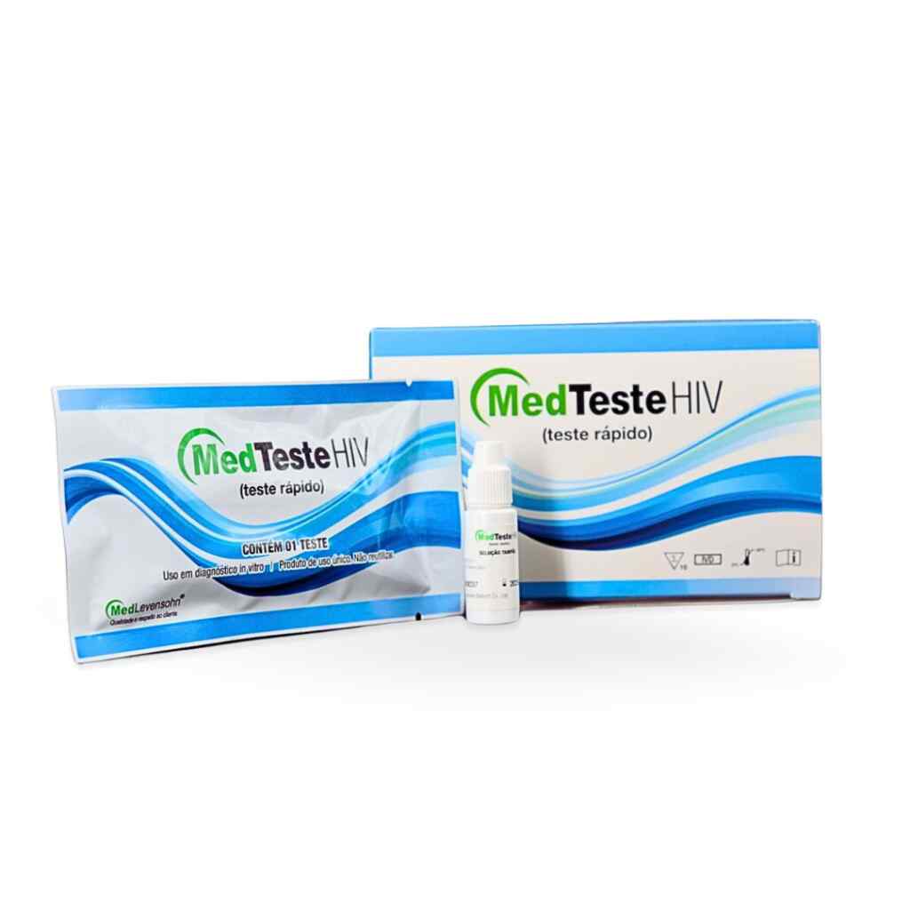 Teste Rápido Hiv 1/2 E Tipo O Medteste Kit C/10 – MatLab