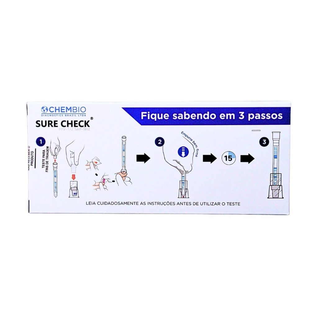 Kit 2 Autoteste Hiv Sure Check 99,9% De Precisão – Frete Grátis – MatLab