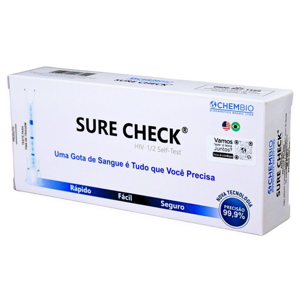 Kit 2 Autoteste Hiv Sure Check 99,9% De Precisão – Frete Grátis – MatLab