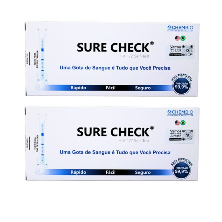 Autoteste Hiv Sure Check 99,9% De Precisão Teste Rápido – MatLab